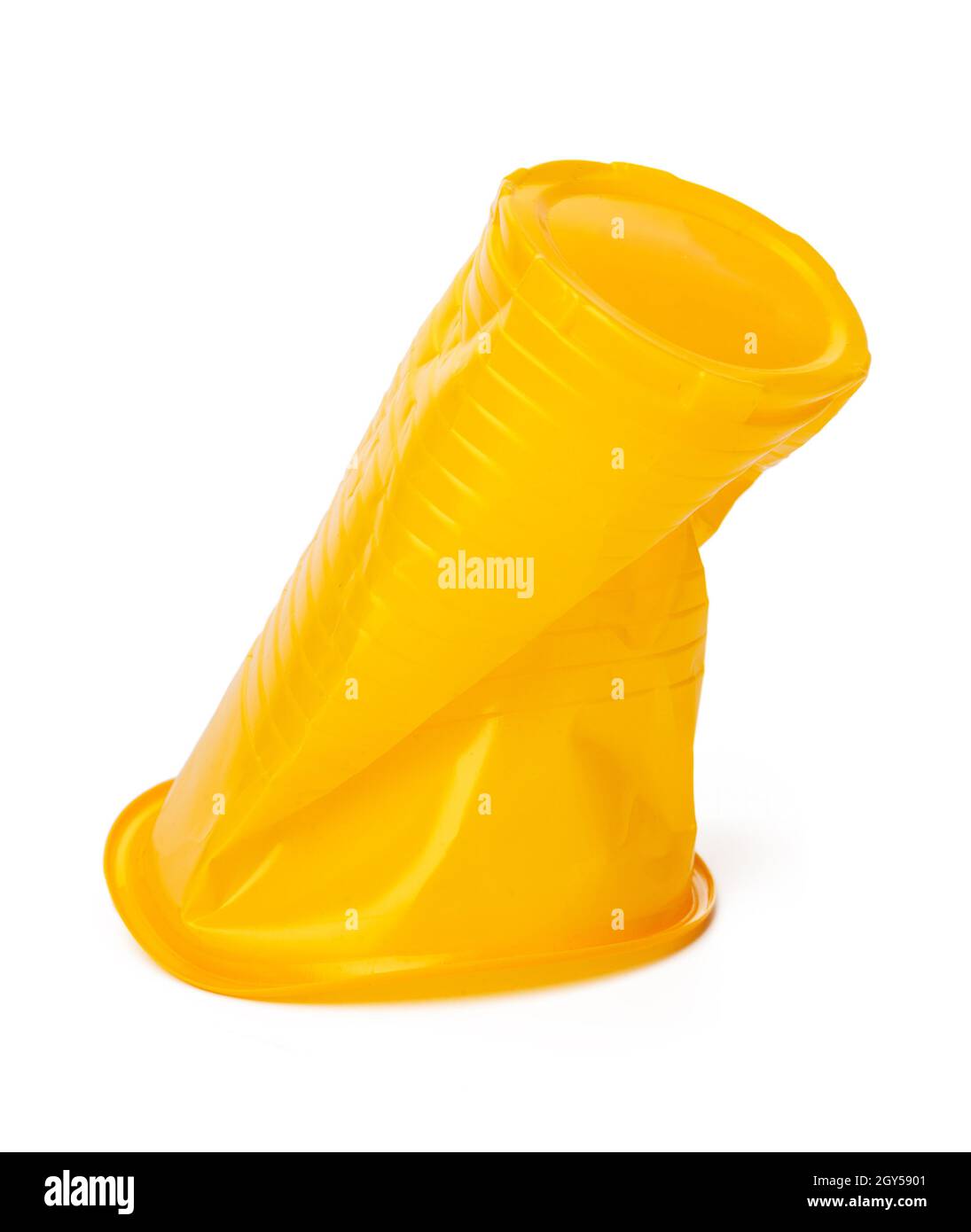 Crushed plastic cup hi-res stock photography and images - Alamy