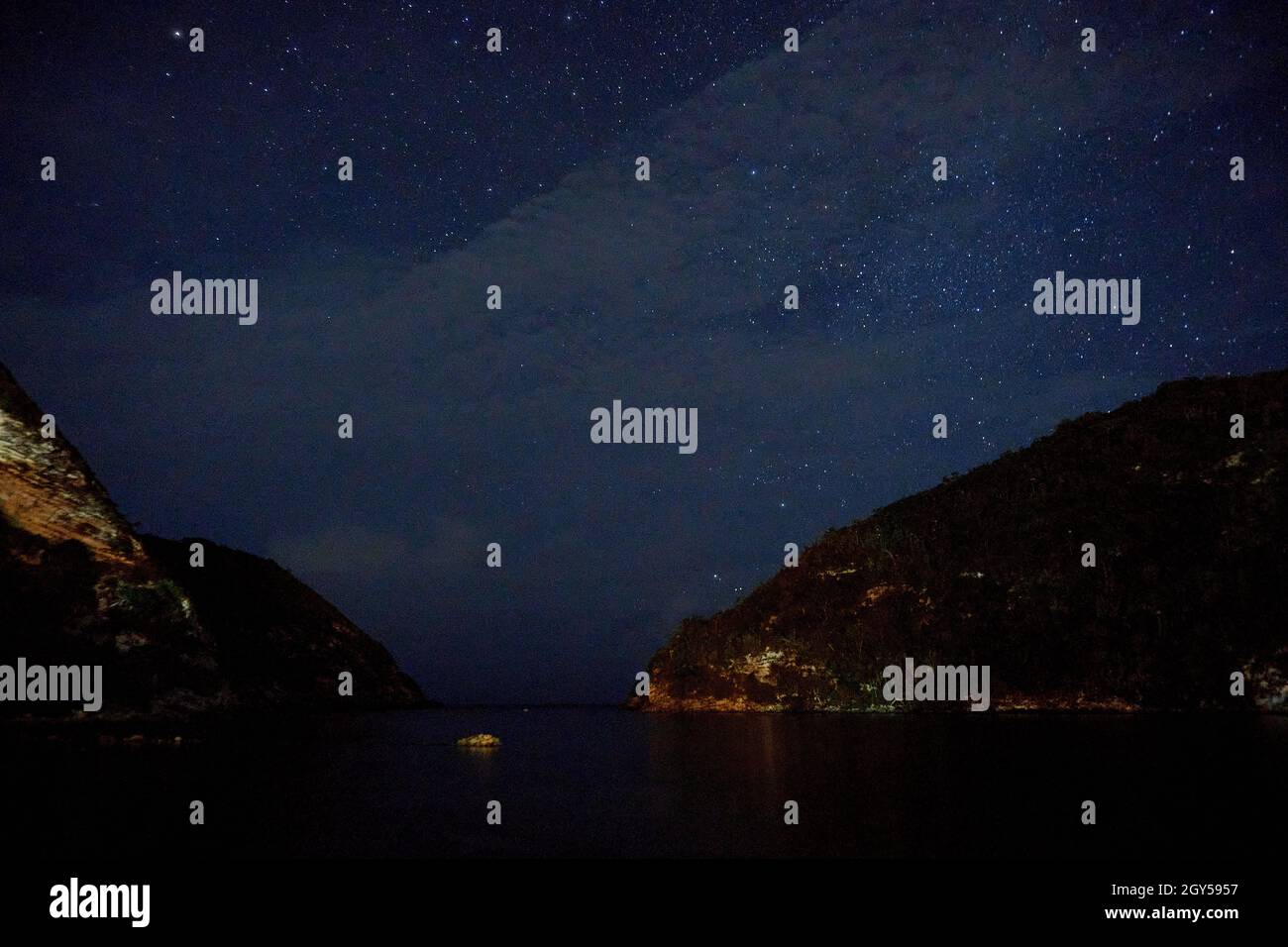 River in a mountainous area in the evening Stock Photo - Alamy