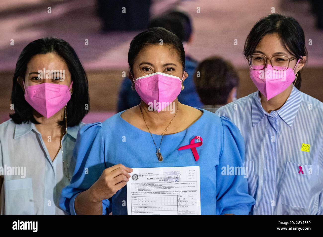 (211007) -- PASAY CITY, Oct. 7, 2021 (Xinhua) -- Philippine Vice ...