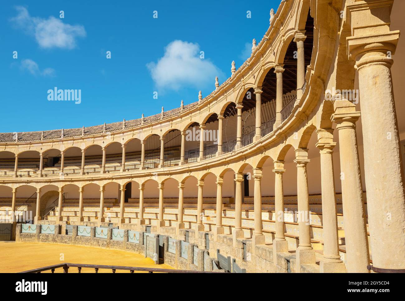 Plaza de Toros de Ronda Bullring one of the oldest arena in Spain ...