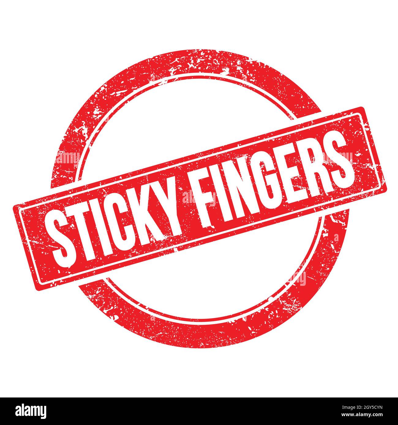 Sticky fingers stamp hi-res stock photography and images - Alamy