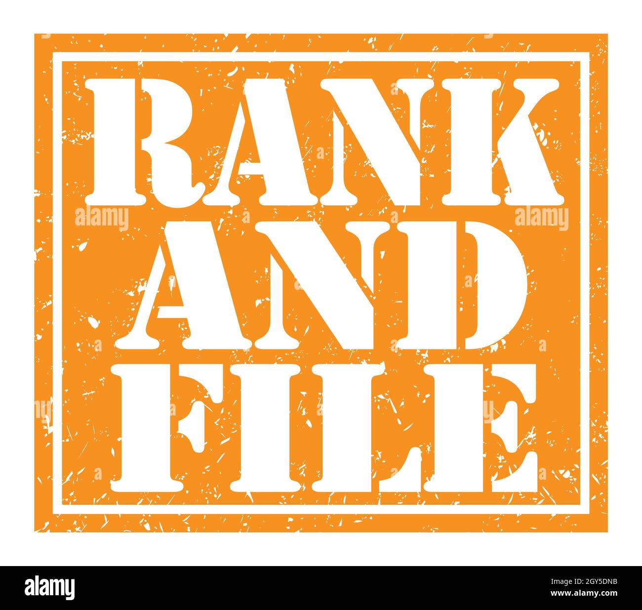 Rank and file Cut Out Stock Images & Pictures - Alamy