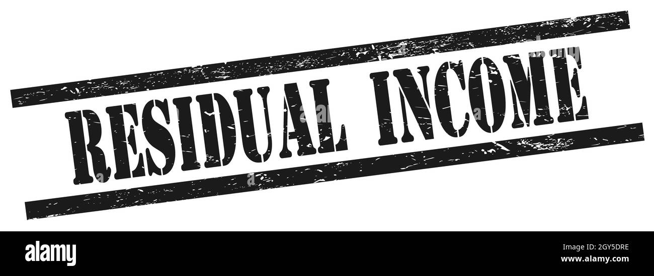 Residual income stamp hi-res stock photography and images - Alamy