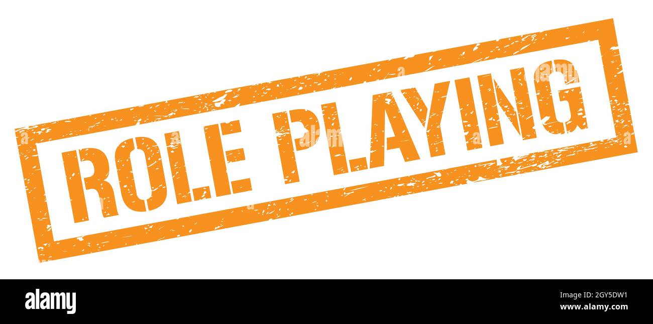 Role playing stamp hi-res stock photography and images - Alamy