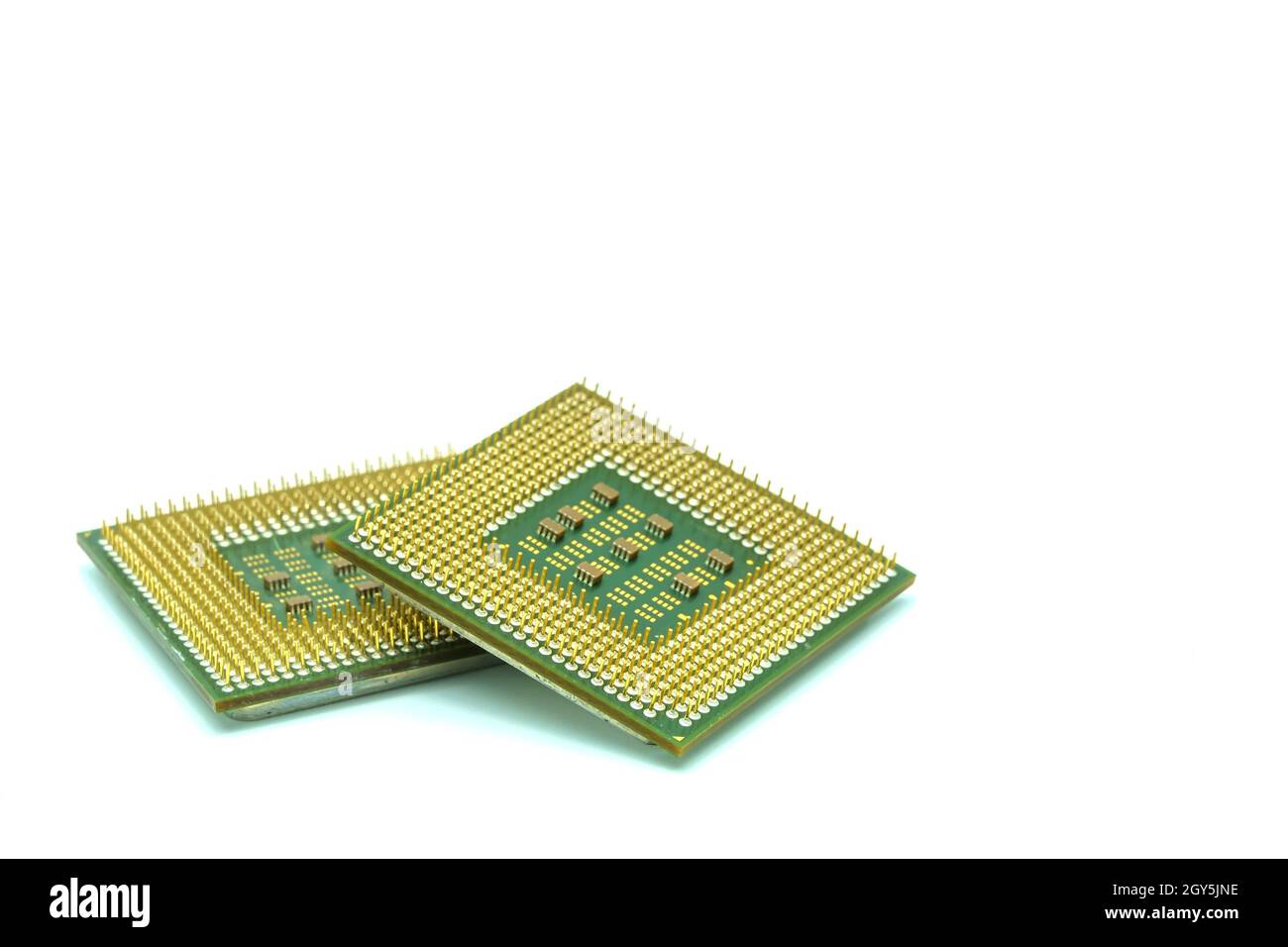 CPU socket 478 isolated on a white background Stock Photo - Alamy