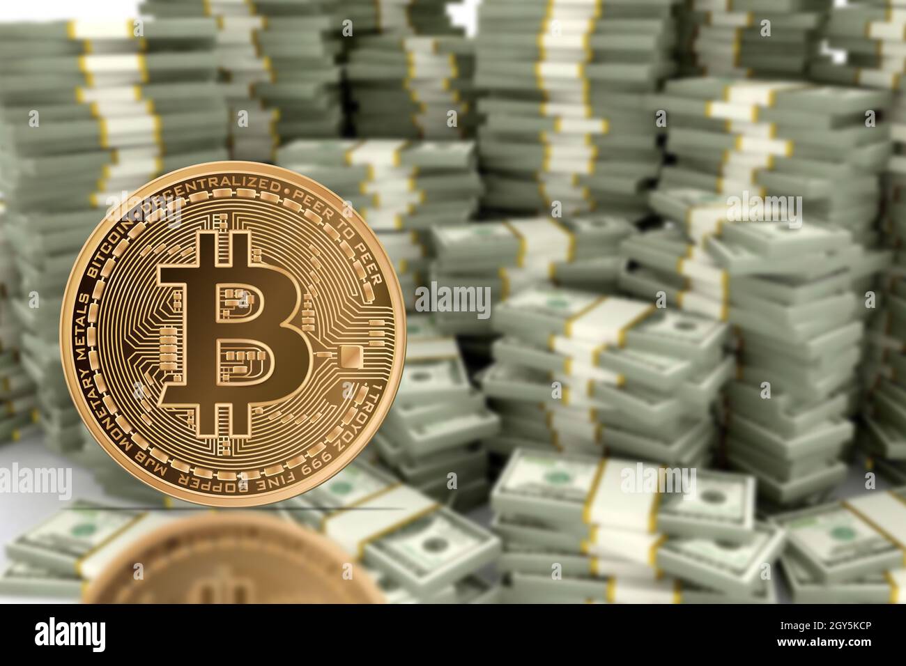 One bitcoin hi-res stock photography and images - Alamy