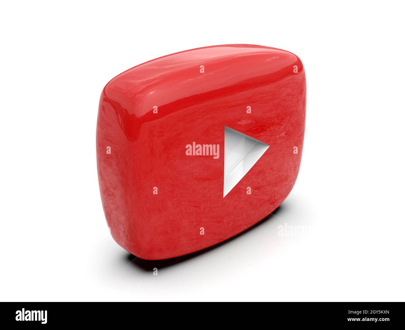 Youtube Play Button Sign Video Icon Logo, Online Broadcasting Service ...