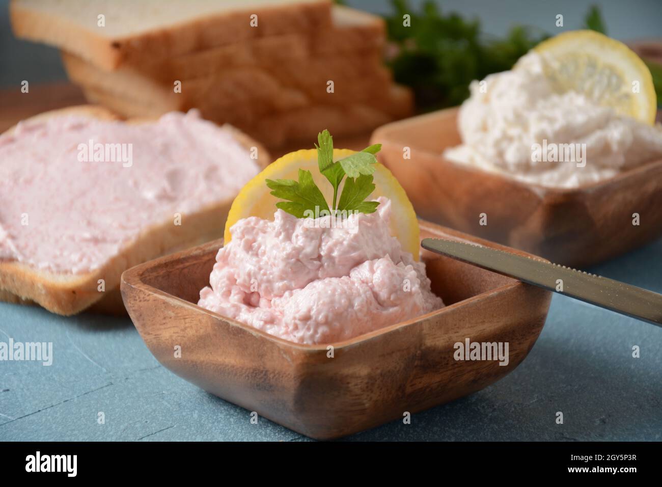 Taramosalata Greek spread Paste (pate) made of ground fish, shrimps ...