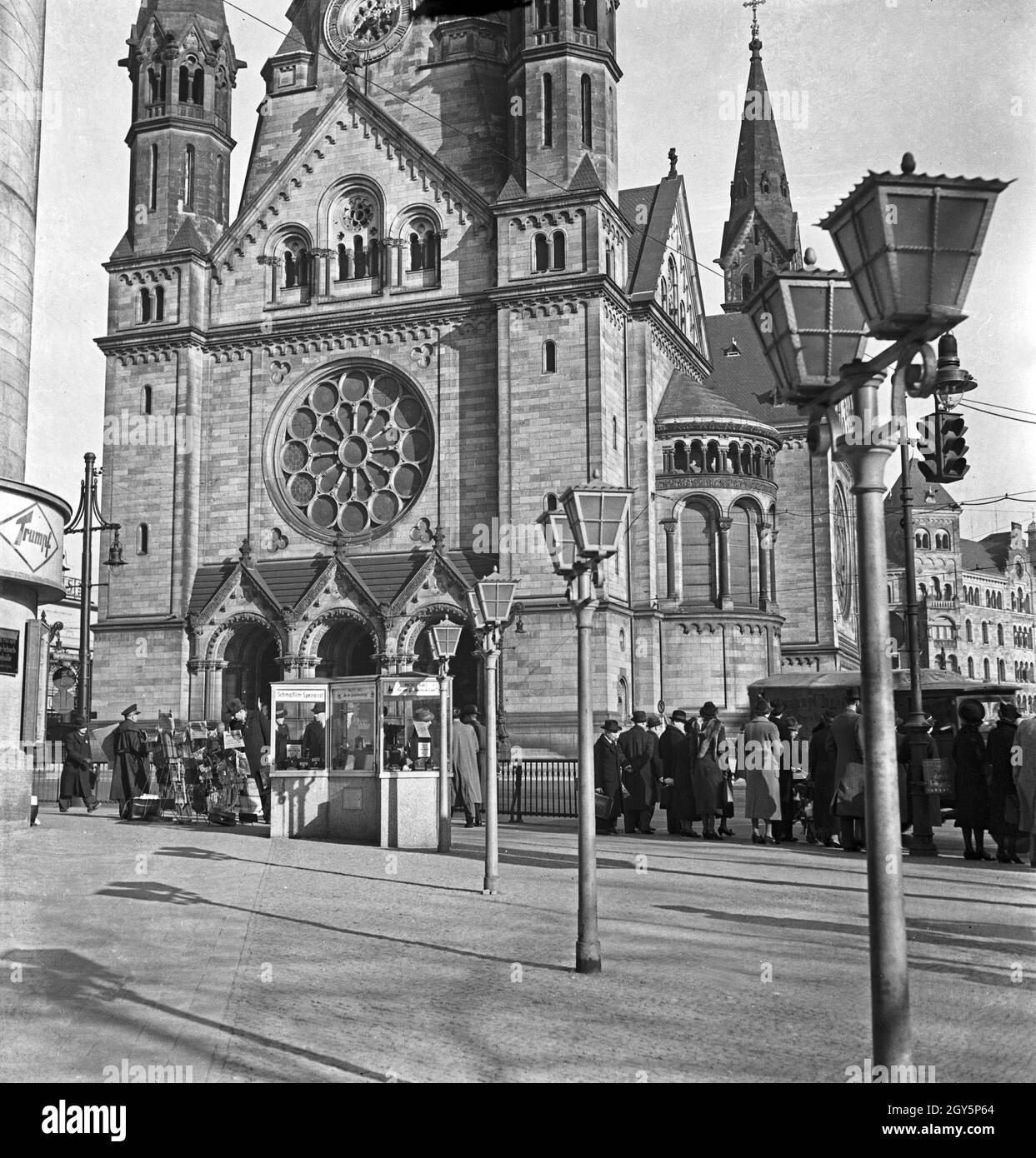 Spaziergang durch die Reichshauptstadt Berlin, hier an der Kaiser ...
