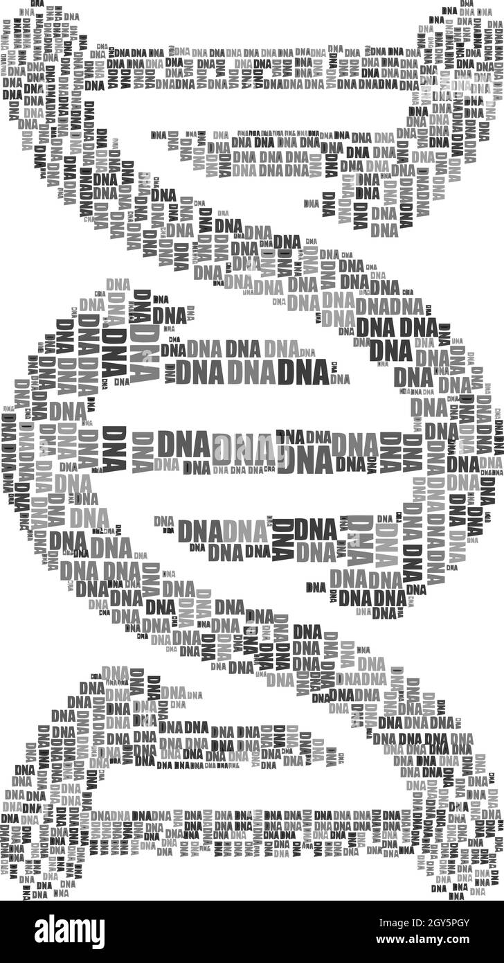 dna gene biology life illustration Stock Photo - Alamy