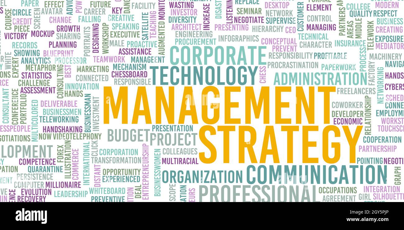 Management Strategy Business Success as a Concept Stock Photo - Alamy