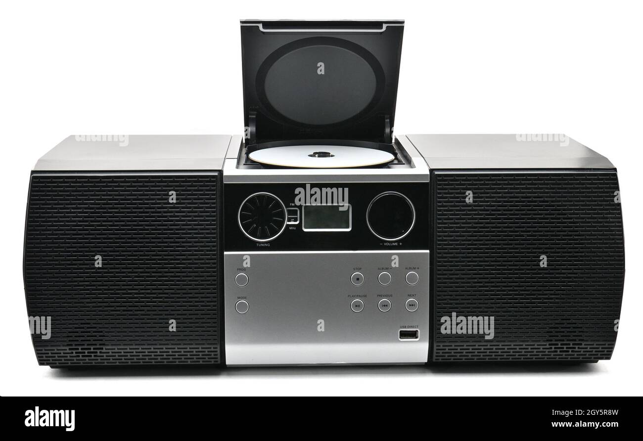 Compact disk and radio device for listening to music and sound.CD ...