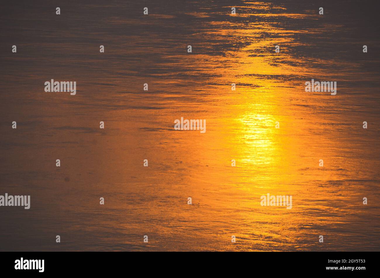 River on sunset, shadow in the water Stock Photo - Alamy