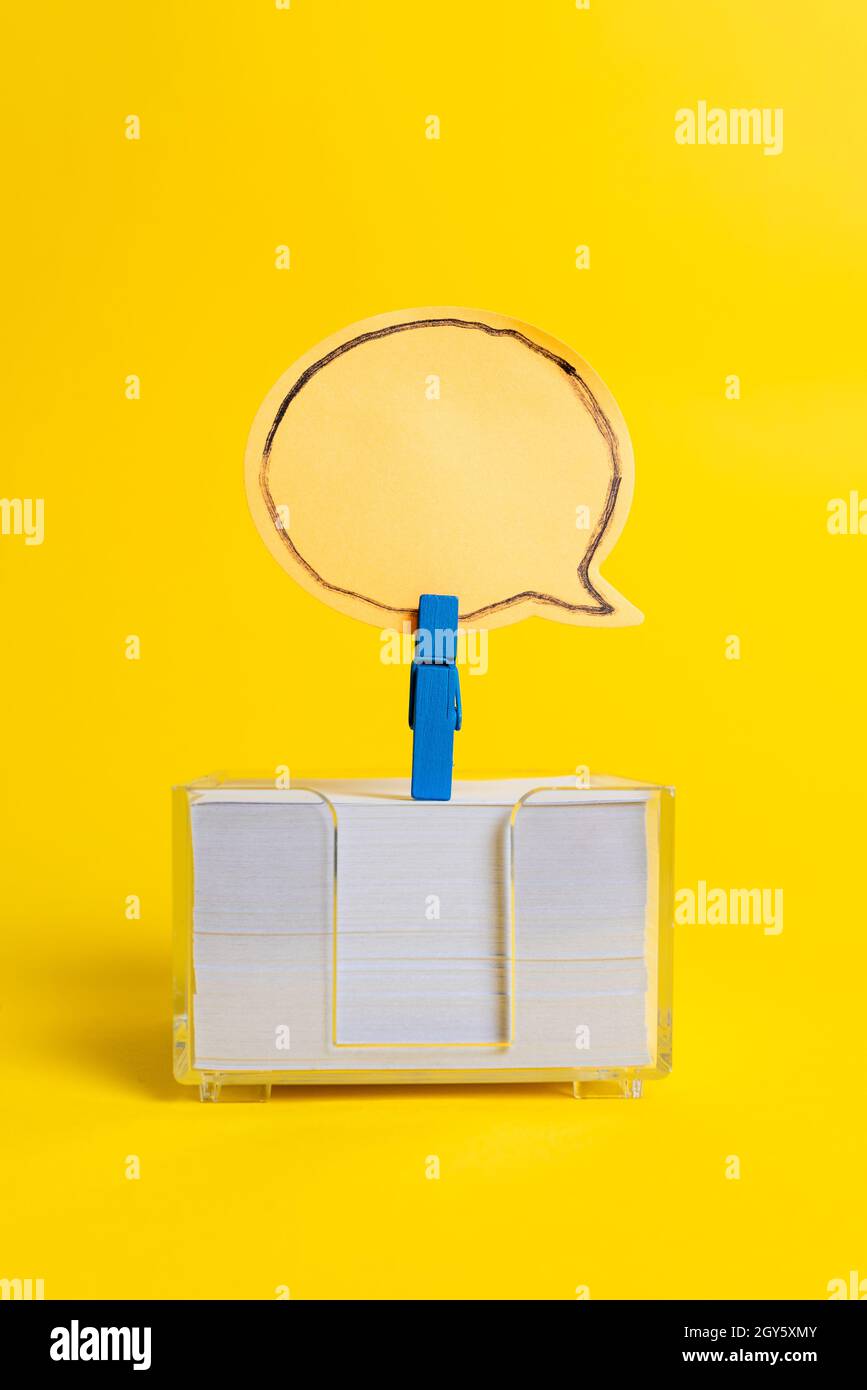 Colorful Idea Presentation, Displaying Fresh Thoughts, Sending Message ...