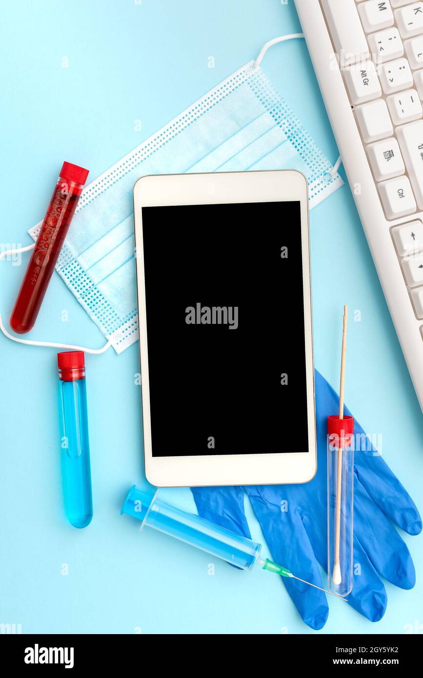 Typing Medical Notes Scientific Studies And Treatment Plans Stock Photo ...