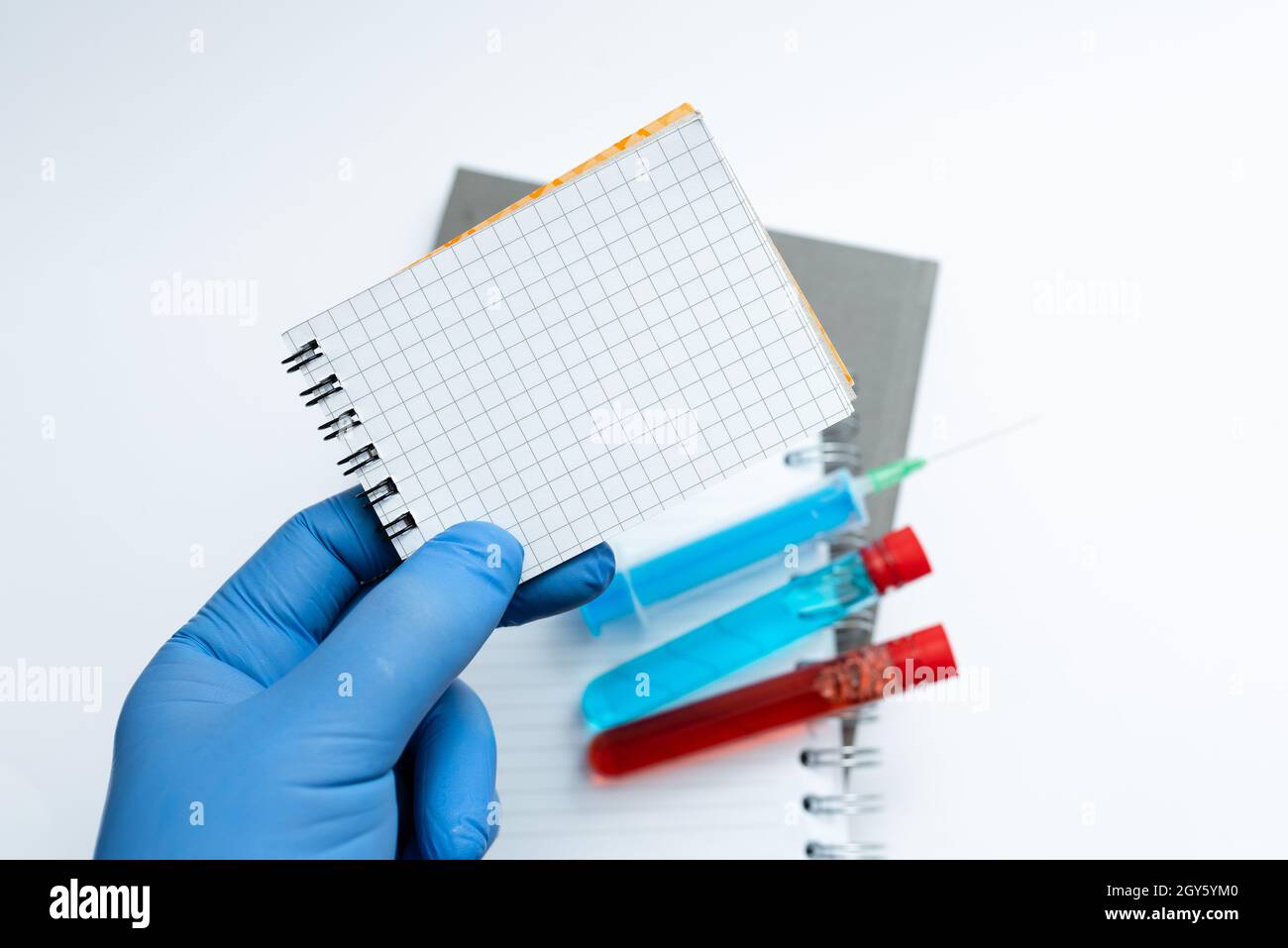 Writing Important Medical Notes Laboratory Testing Of New Virus ...