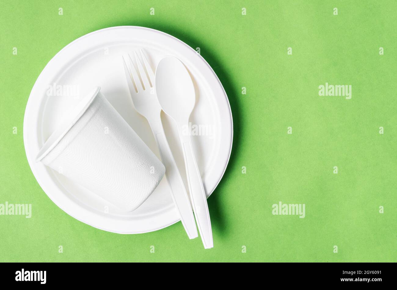 Eco friendly biodegradable paper disposable for packaging food and ...