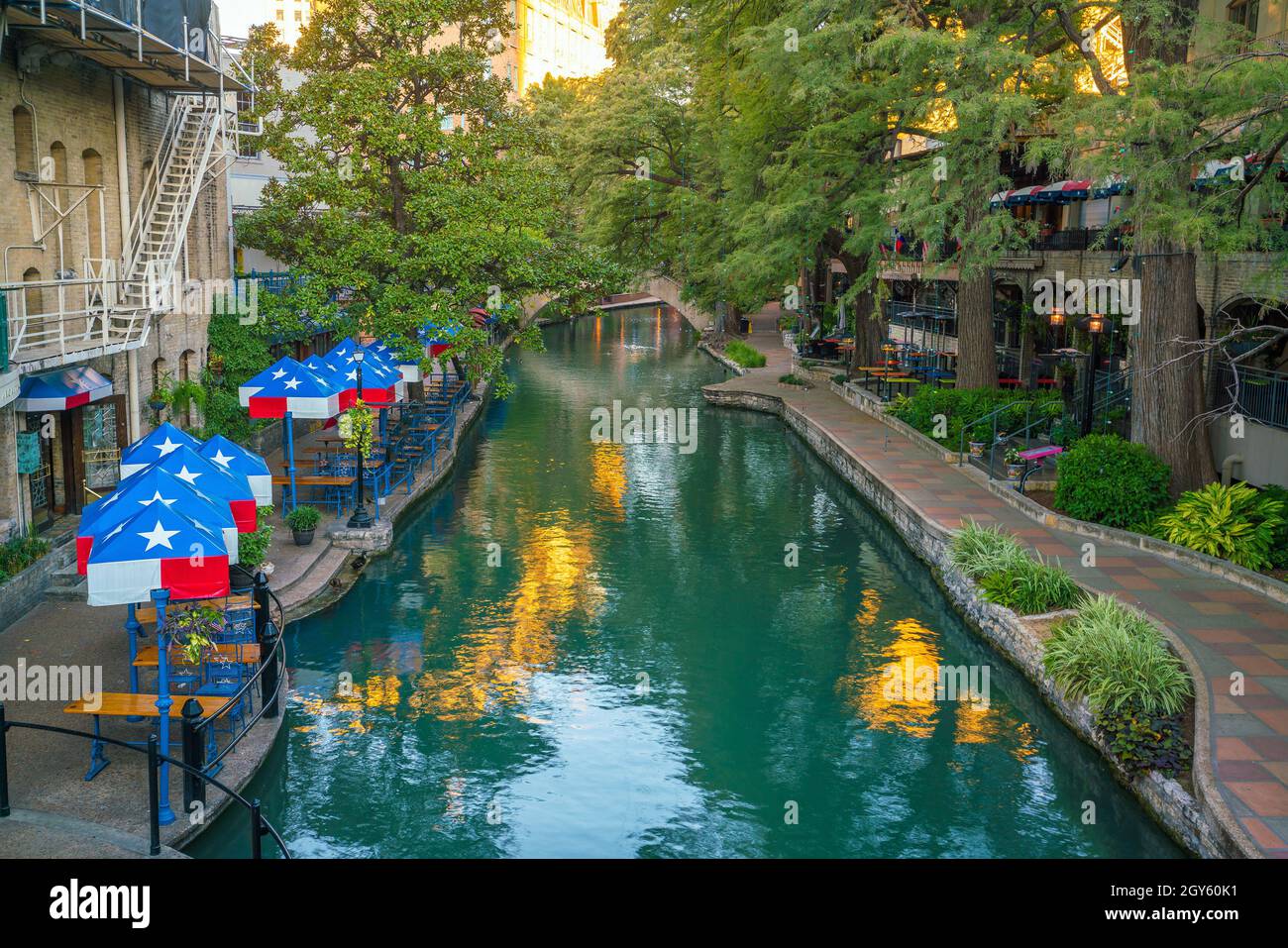 River Walk in San Antonio, Texas USA Stock Photo - Alamy