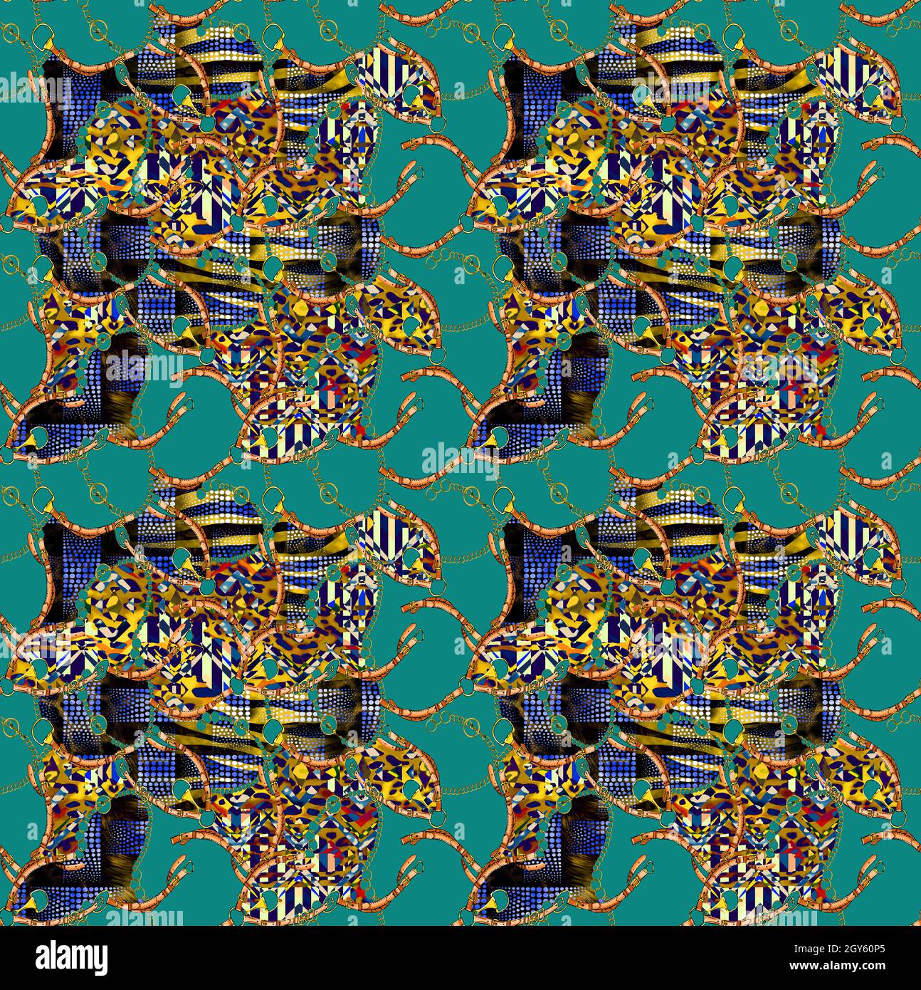 seamless modern fabric print pattern Stock Photo - Alamy