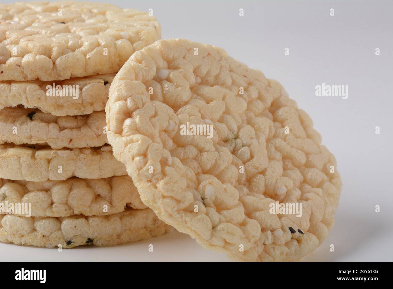 Puffed Rice Wafers High Resolution Stock Photography and Images - Alamy