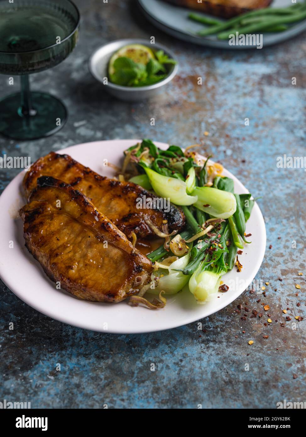 Lemongrass marinade hi-res stock photography and images - Alamy