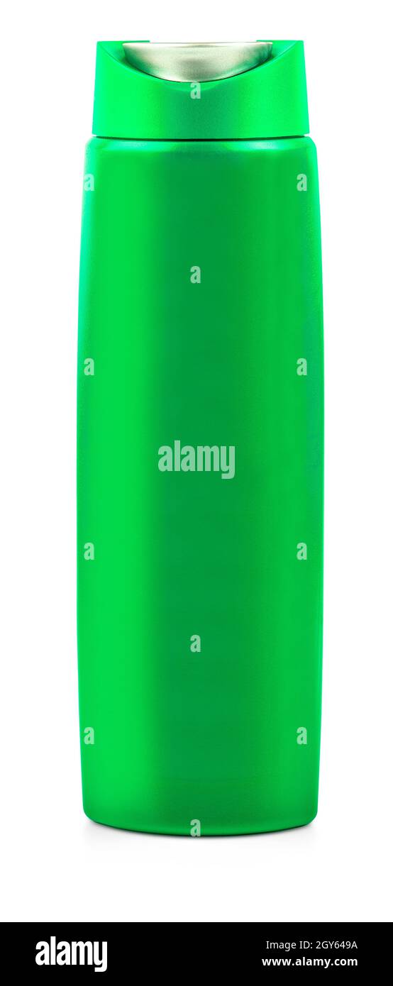The Green Shower Gel isolated on a white background Stock Photo - Alamy