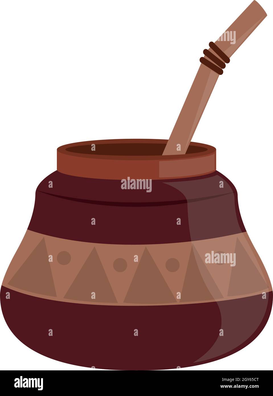 Mate herb Stock Vector Images - Alamy