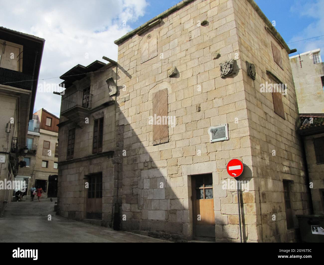 Vigo, Spain - June 12, 2019: Vigo Architecture. Buildings and streets ...