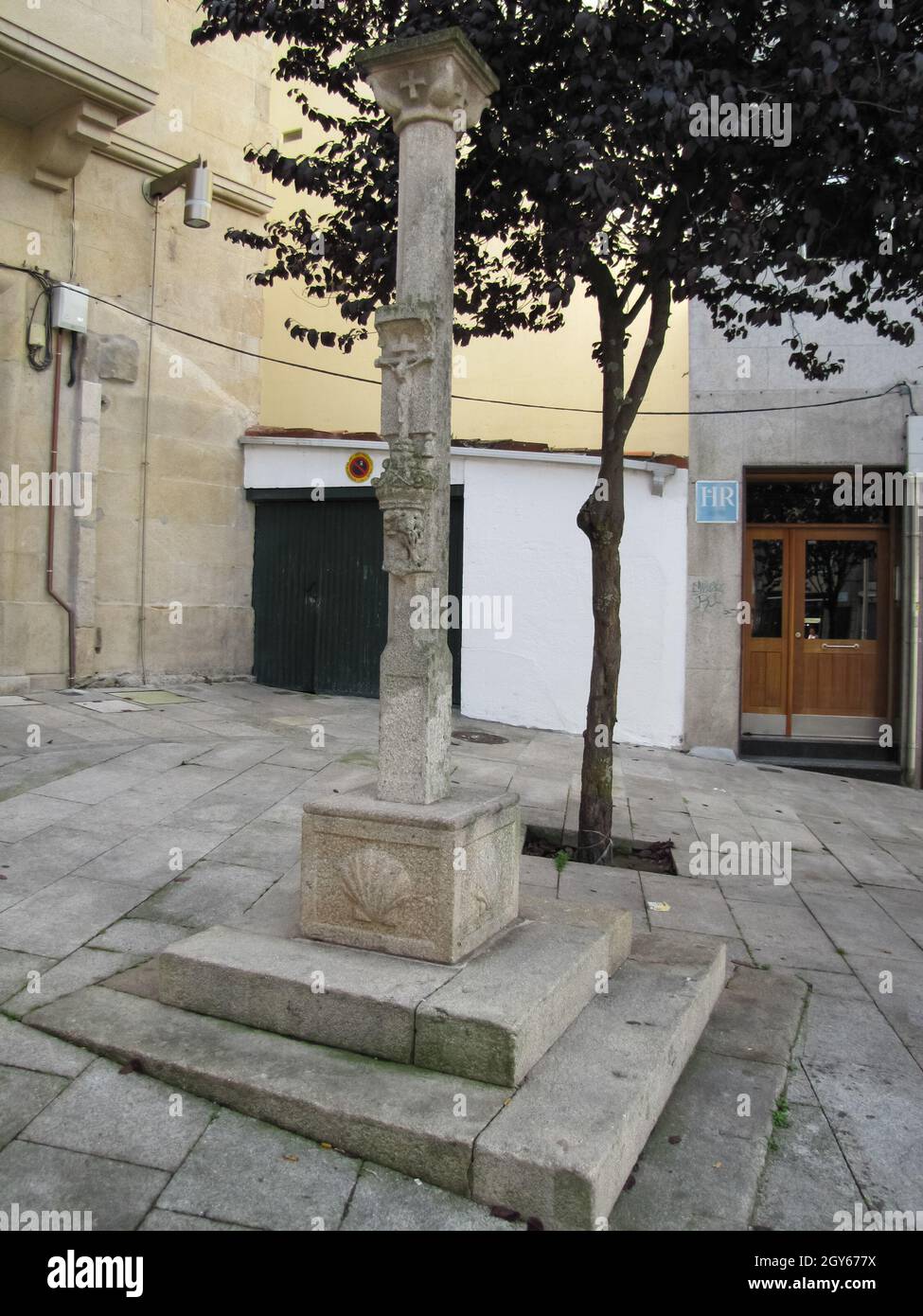Vigo, Spain - June 12, 2019: Vigo Architecture. Buildings and streets ...
