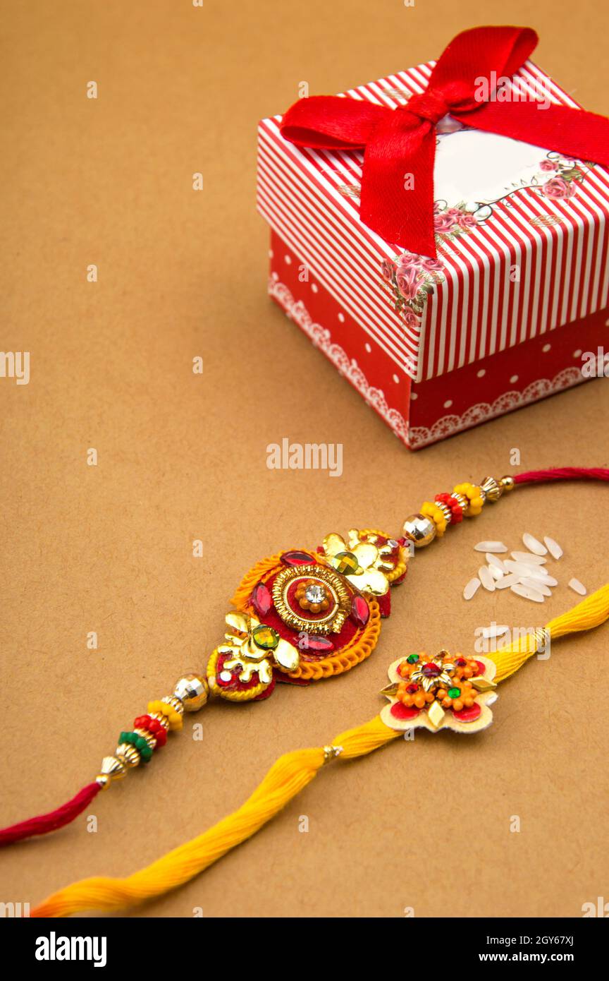 Indian festival: Raksha Bandhan, Rakhi Stock Photo - Alamy