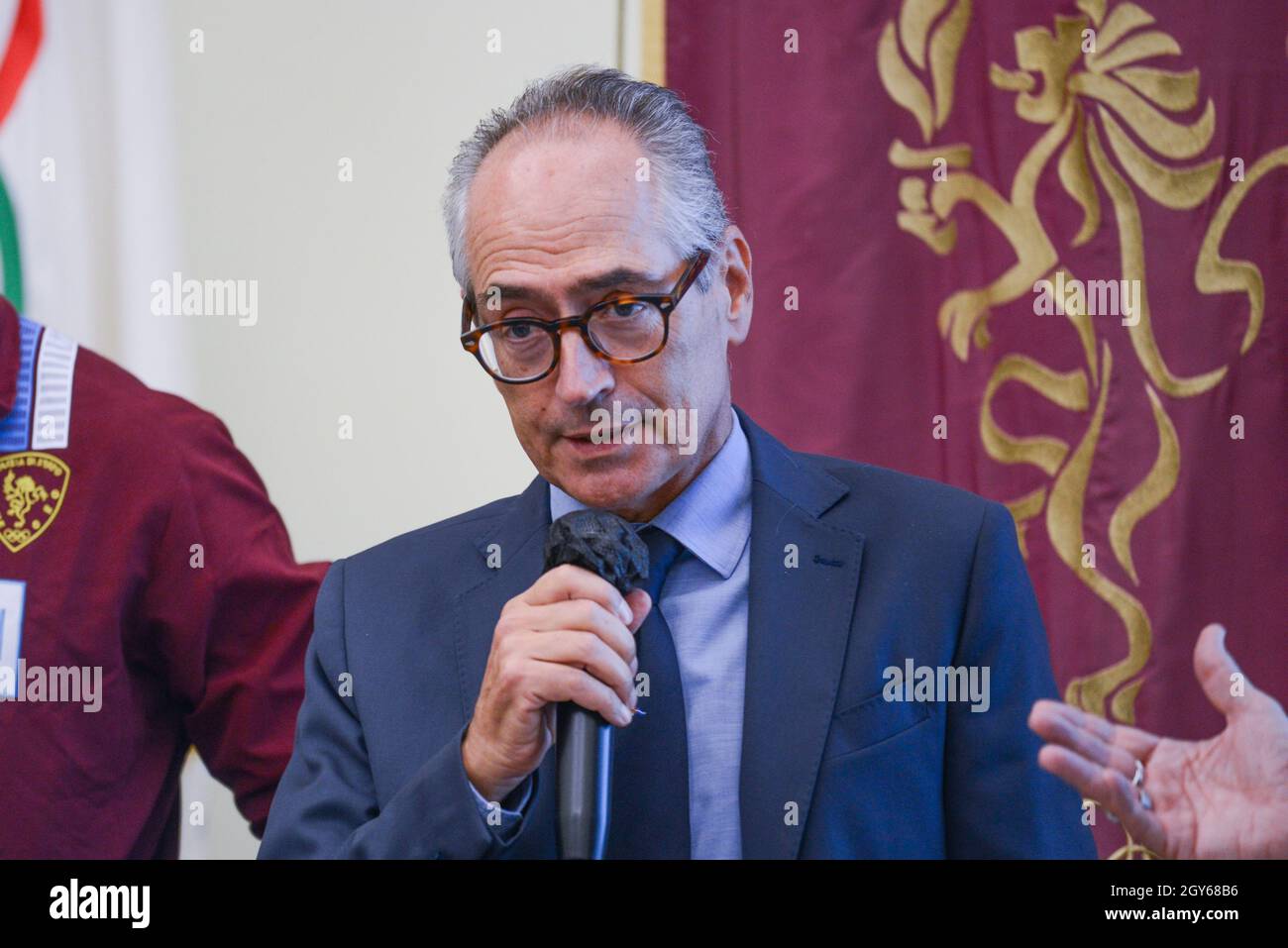 ROME: CONI ceremonies hall, Roma, Italy, October 06, 2021, The former ...