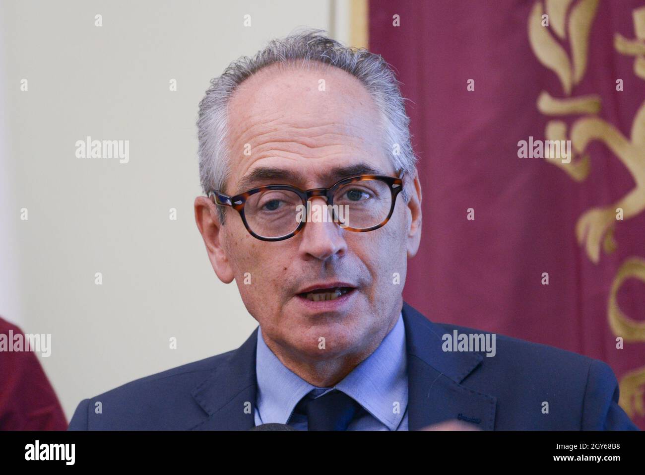 ROME: CONI ceremonies hall, Roma, Italy, October 06, 2021, The former ...