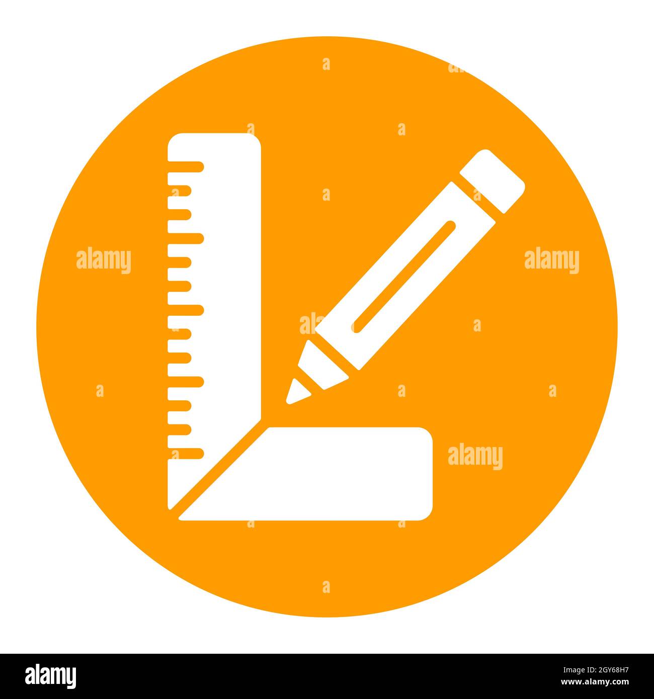 Carpenter square or framing square Cut Out Stock Images & Pictures - Alamy