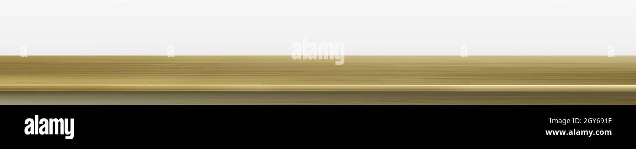 Realistic yellow wood table top on white background - Vector ...