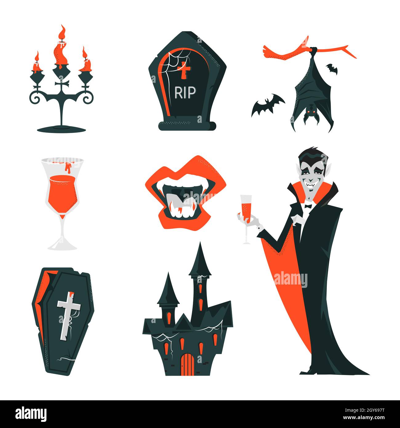 Candlestick autumn Stock Vector Images - Alamy