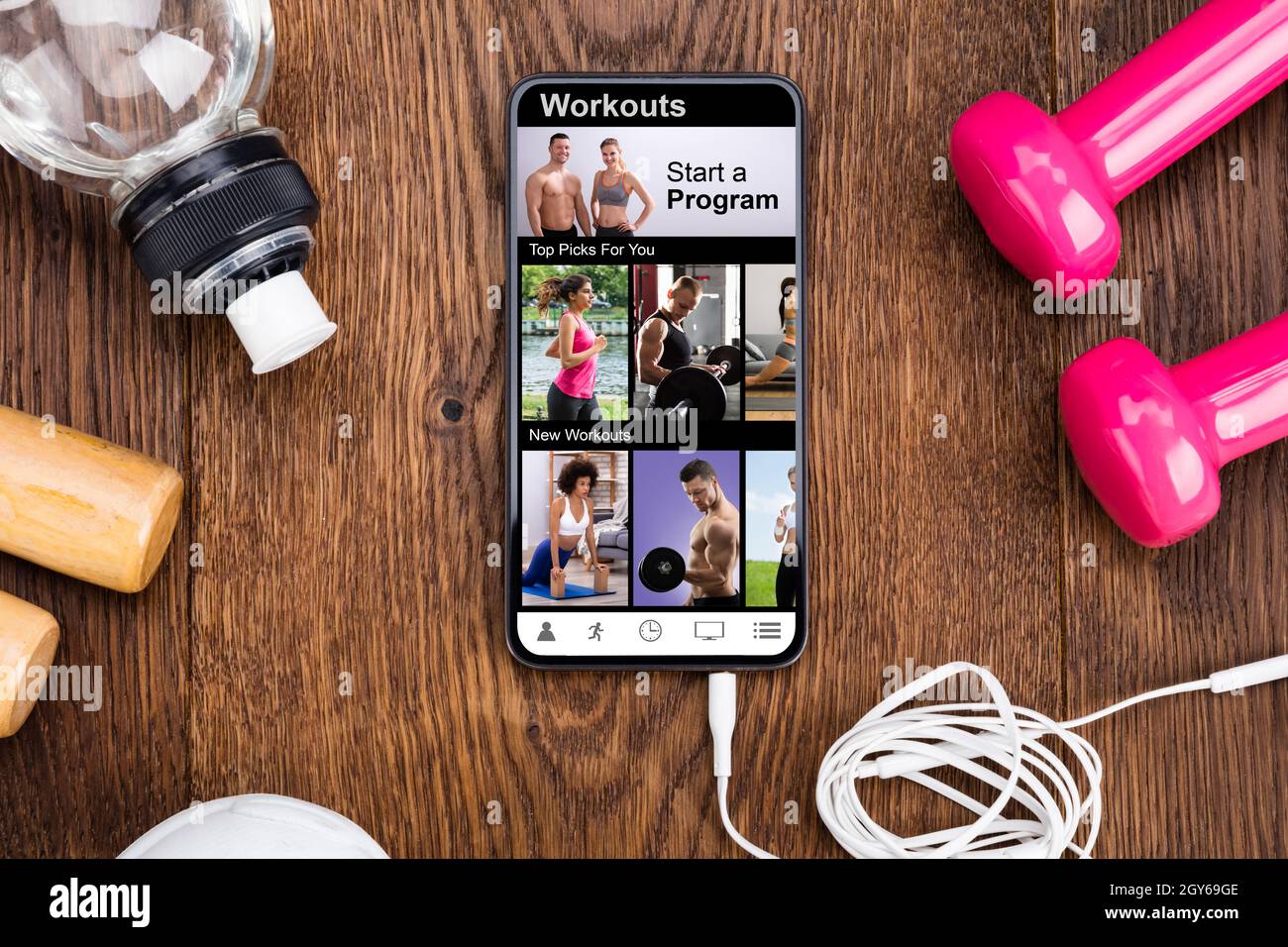 Exercise technology hi-res stock photography and images - Alamy