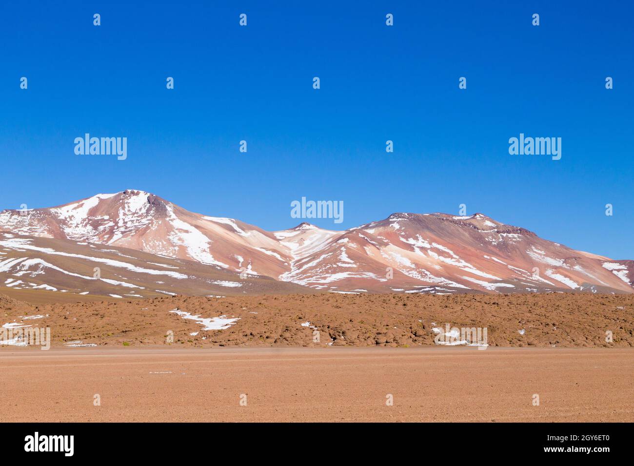 Bolivian mountains landscape,Bolivia.Andean plateau view Stock Photo ...