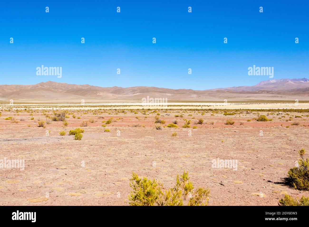 Bolivian mountains landscape,Bolivia.Andean plateau view Stock Photo ...