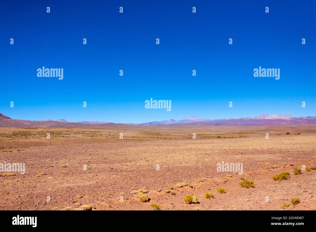 Bolivian mountains landscape,Bolivia.Andean plateau view Stock Photo ...
