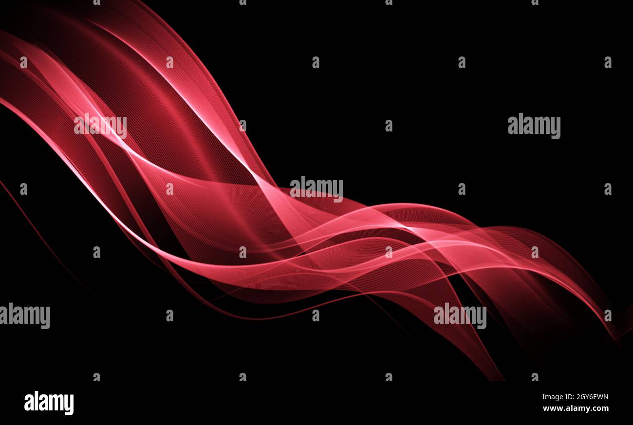 Abstract red background with lighting effect. Futuristic design layout ...