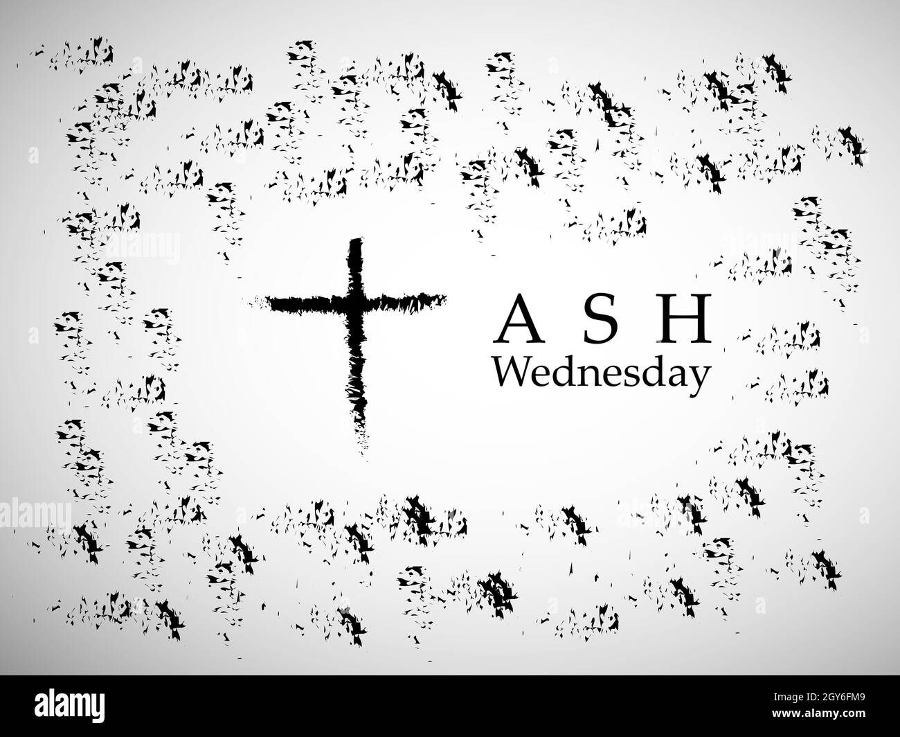 Ash Wednesday background Stock Photo - Alamy