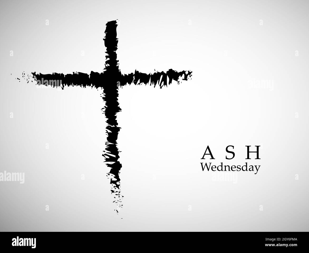 Ash Wednesday background Stock Photo - Alamy