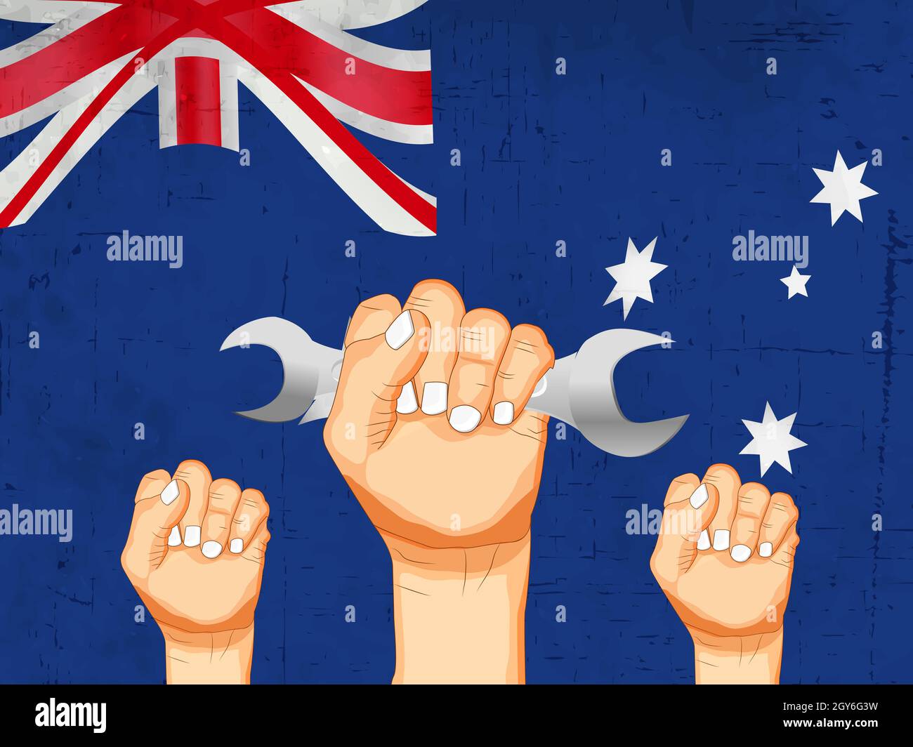 Australia labor day Stock Photo - Alamy