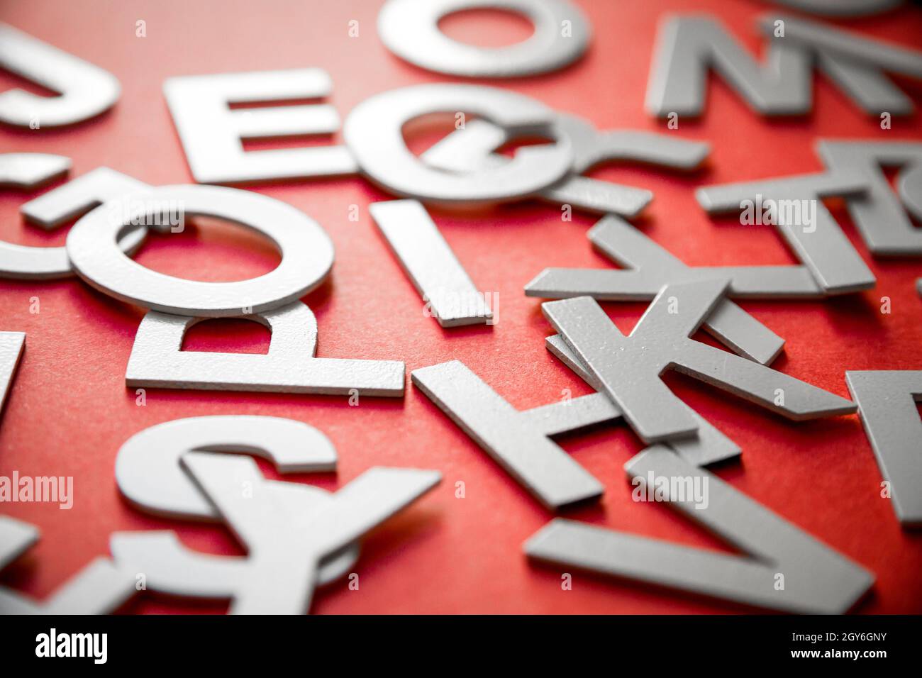 Jumbled up letter hi-res stock photography and images - Alamy