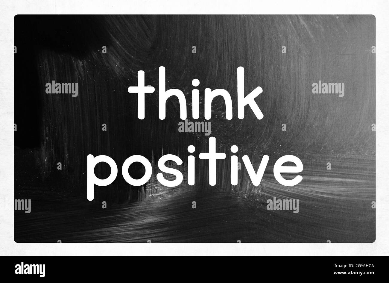 think positive concept Stock Photo - Alamy