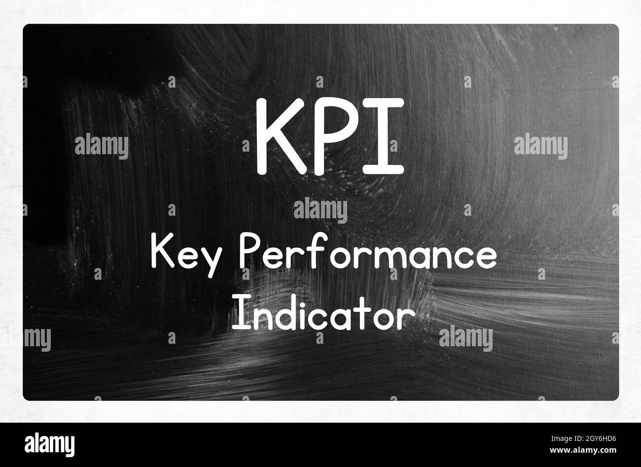 Professional analysis key performance indicator Black and White Stock ...