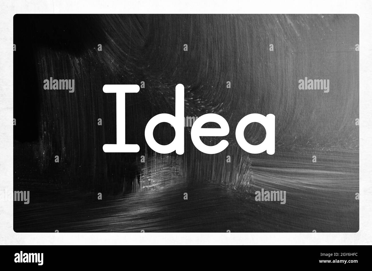 Idea thought Black and White Stock Photos & Images - Alamy