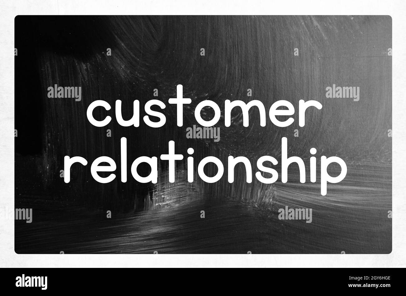 customer relationship concept Stock Photo - Alamy