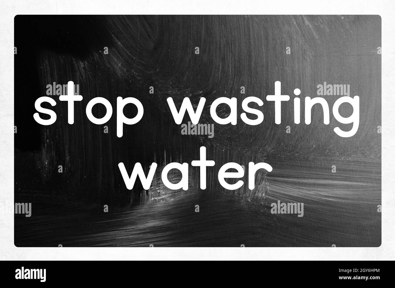 stop wasting water Stock Photo - Alamy