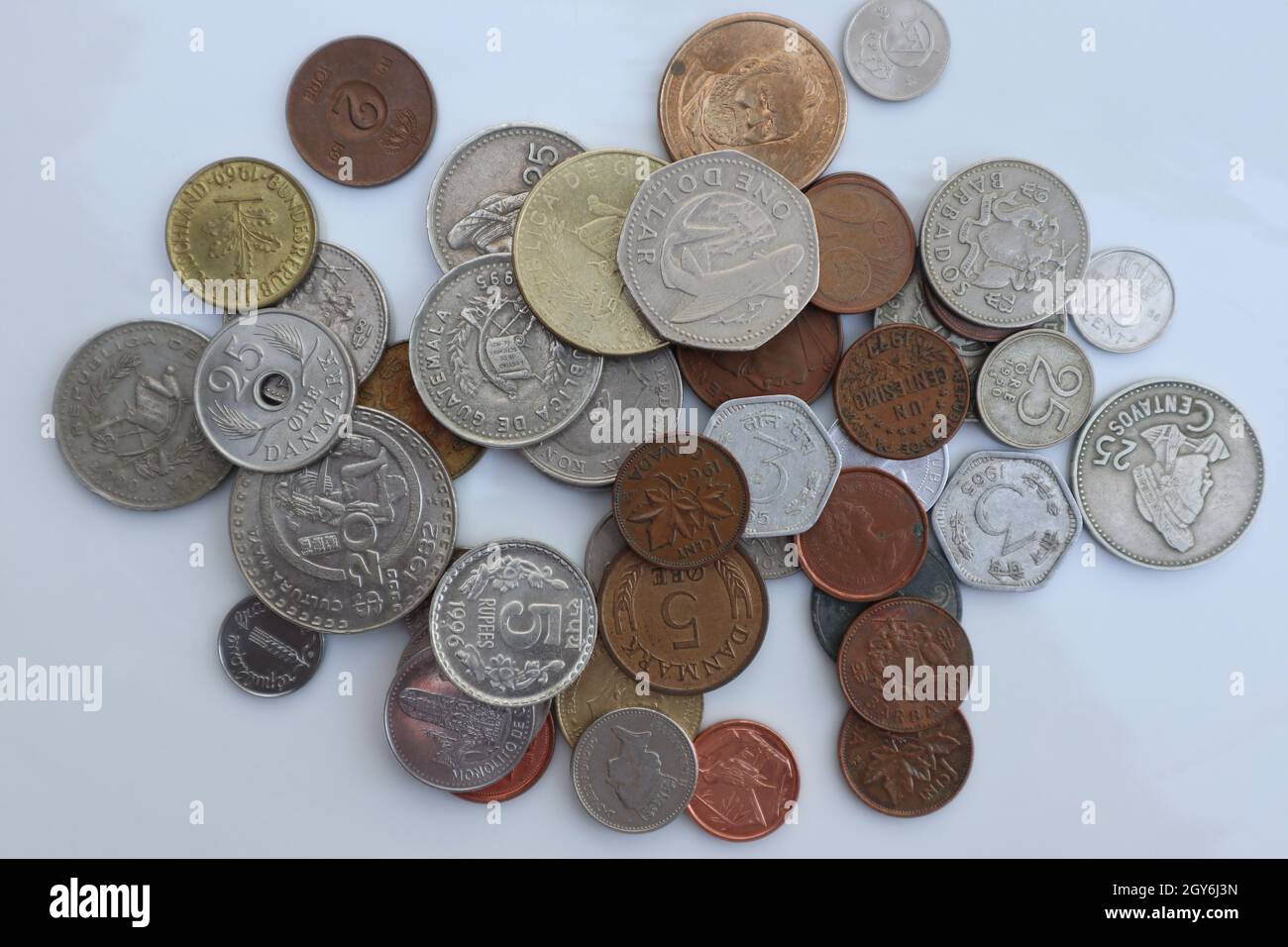 Assorted coins hi-res stock photography and images - Alamy